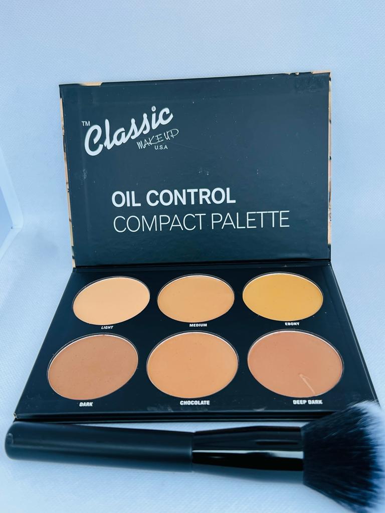 Oil Control Compact Palette Shades – Happynails